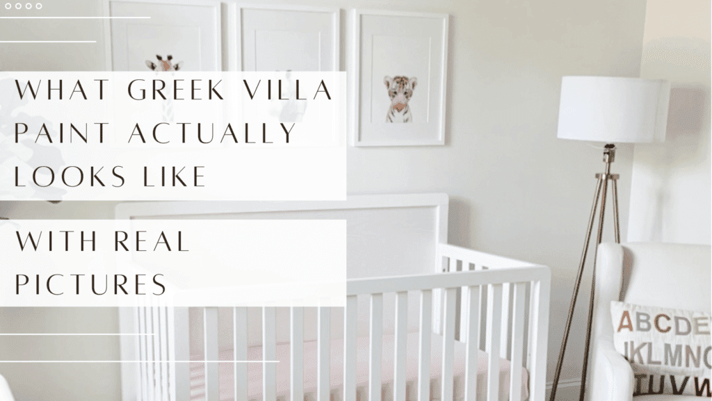 What SW Greek Villa Paint Actually Looks Like [Real Pictures]