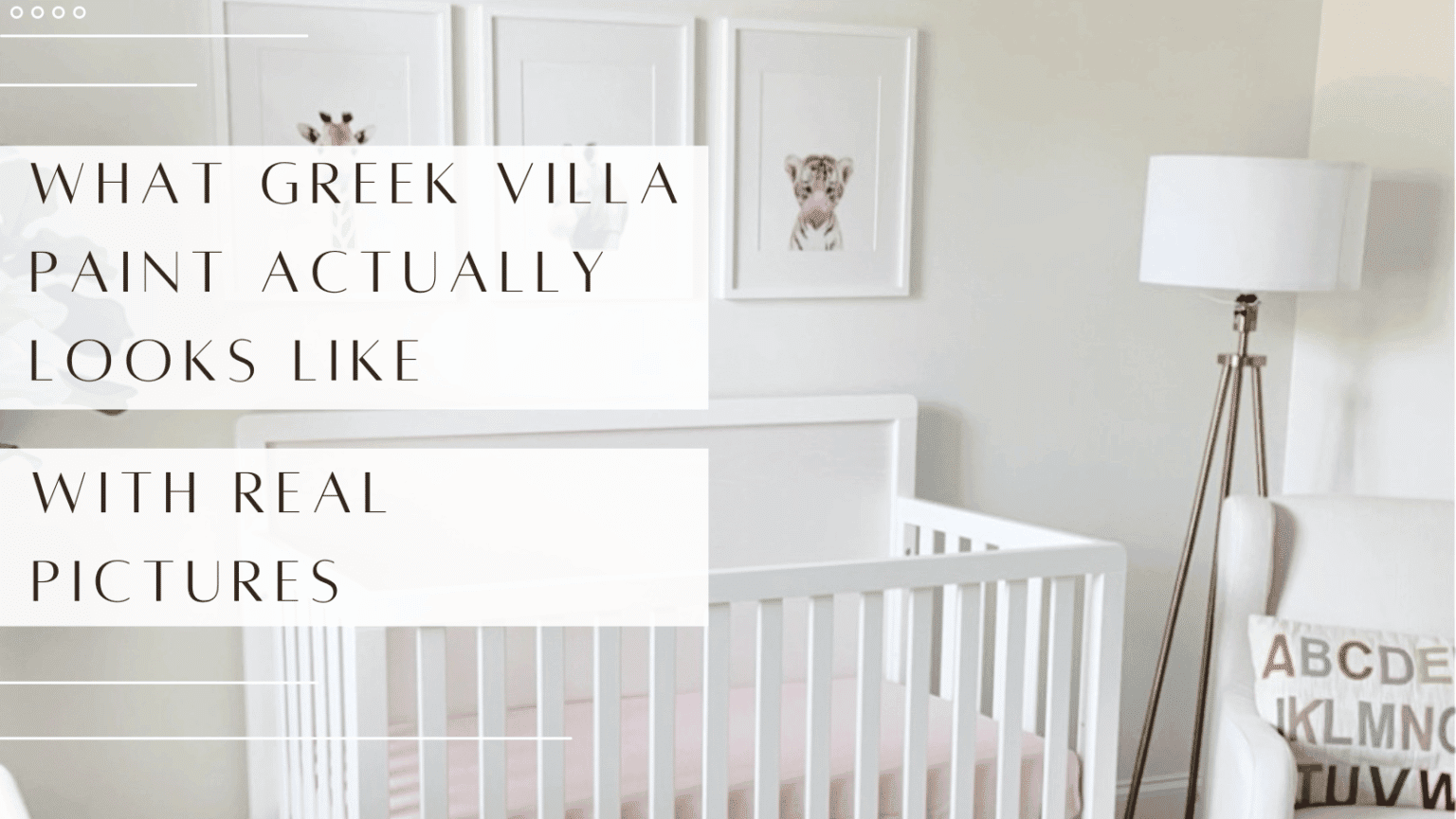 What SW Greek Villa Paint Actually Looks Like [Real Pictures]